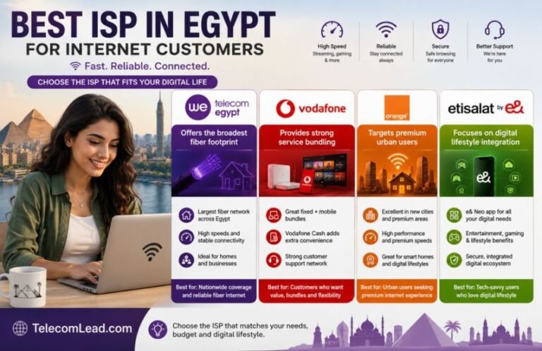 Best ISPs in Egypt 2026: Fiber Expansion, Faster Broadband Speeds, and ...