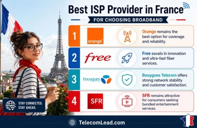 Best ISPs in France 2026: Orange, Free, Bouygues Telecom and SFR Lead ...