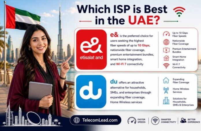 Best ISPs in UAE 2026: e& vs du for Fiber Broadband, 10 Gbps Internet ...